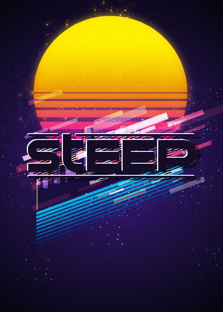 'steep' Poster, picture, metal print, paint by Elijah 21 | Displate