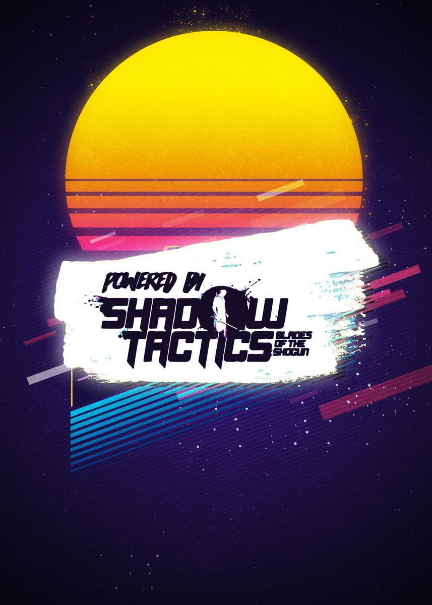 'Shadow Tactics Blades of t' Poster, picture, metal print, paint by ...