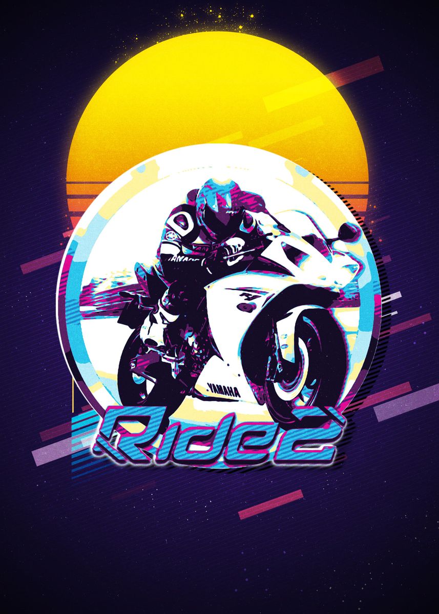 'ride 3 ' Poster by Garibaldi | Displate