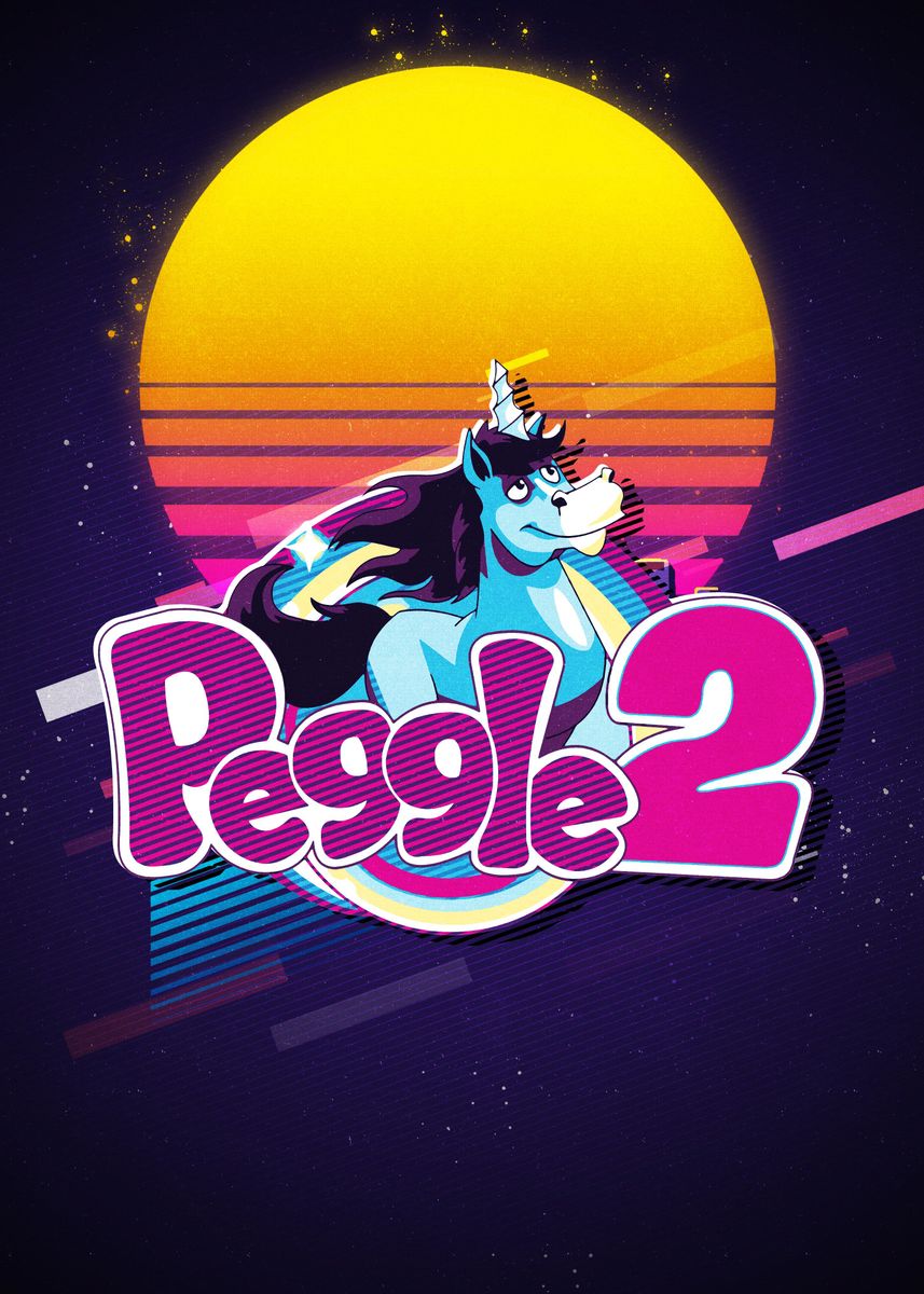 'Peggle 2' Poster, picture, metal print, paint by Kazmierczak | Displate
