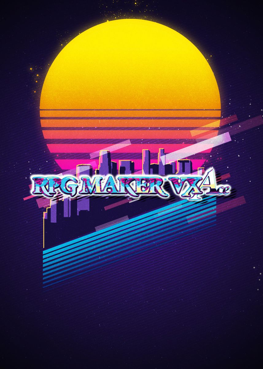 'RPG maker mv' Poster, picture, metal print, paint by Deleon | Displate