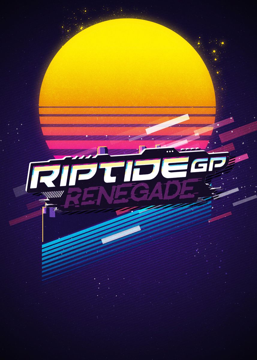 'riptide gp renegade' Poster, picture, metal print, paint by Garibaldi ...