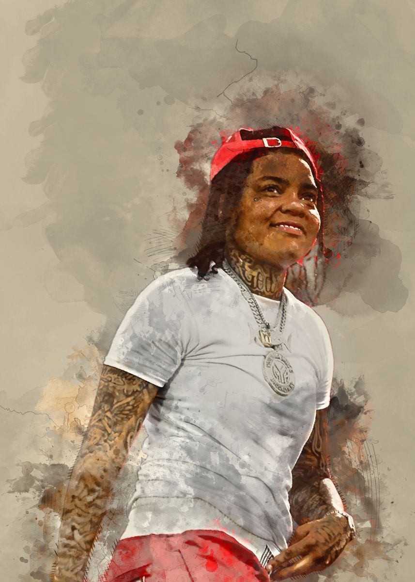 'Young MA' Poster, picture, metal print, paint by DTW GROUP | Displate