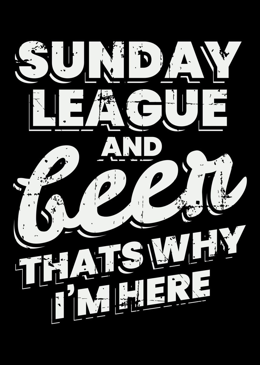 'Football Club Soccer Pub' Poster, picture, metal print, paint by ...