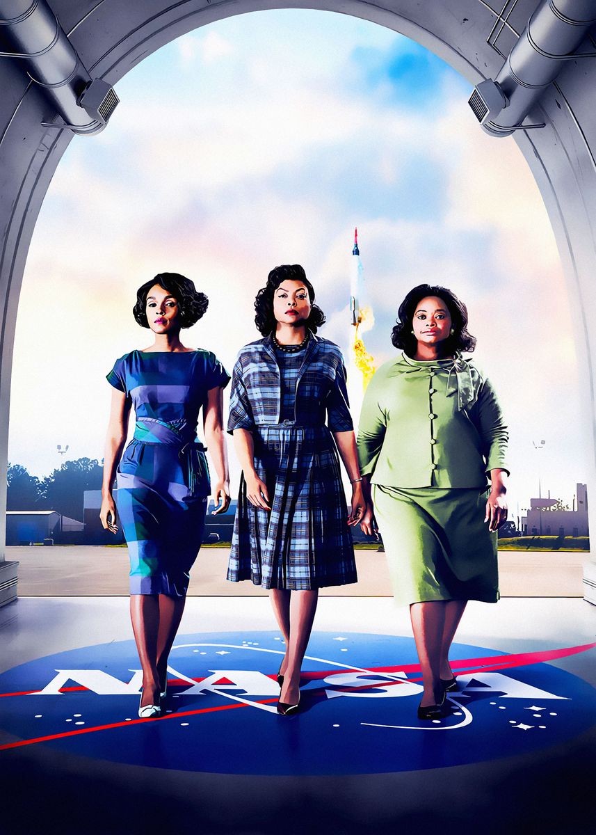 'Hidden Figures' Poster by SeeMyArt | Displate