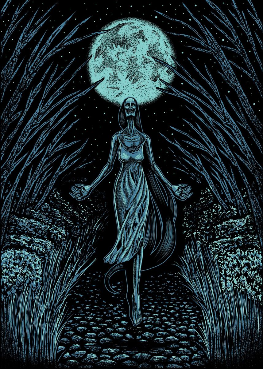 'Forest Wraith' Poster by DeathsEmbrace | Displate