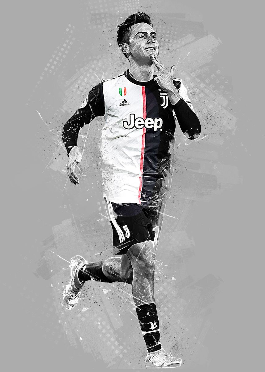 'Paulo Dybala' Poster, picture, metal print, paint by Creative Shop ...
