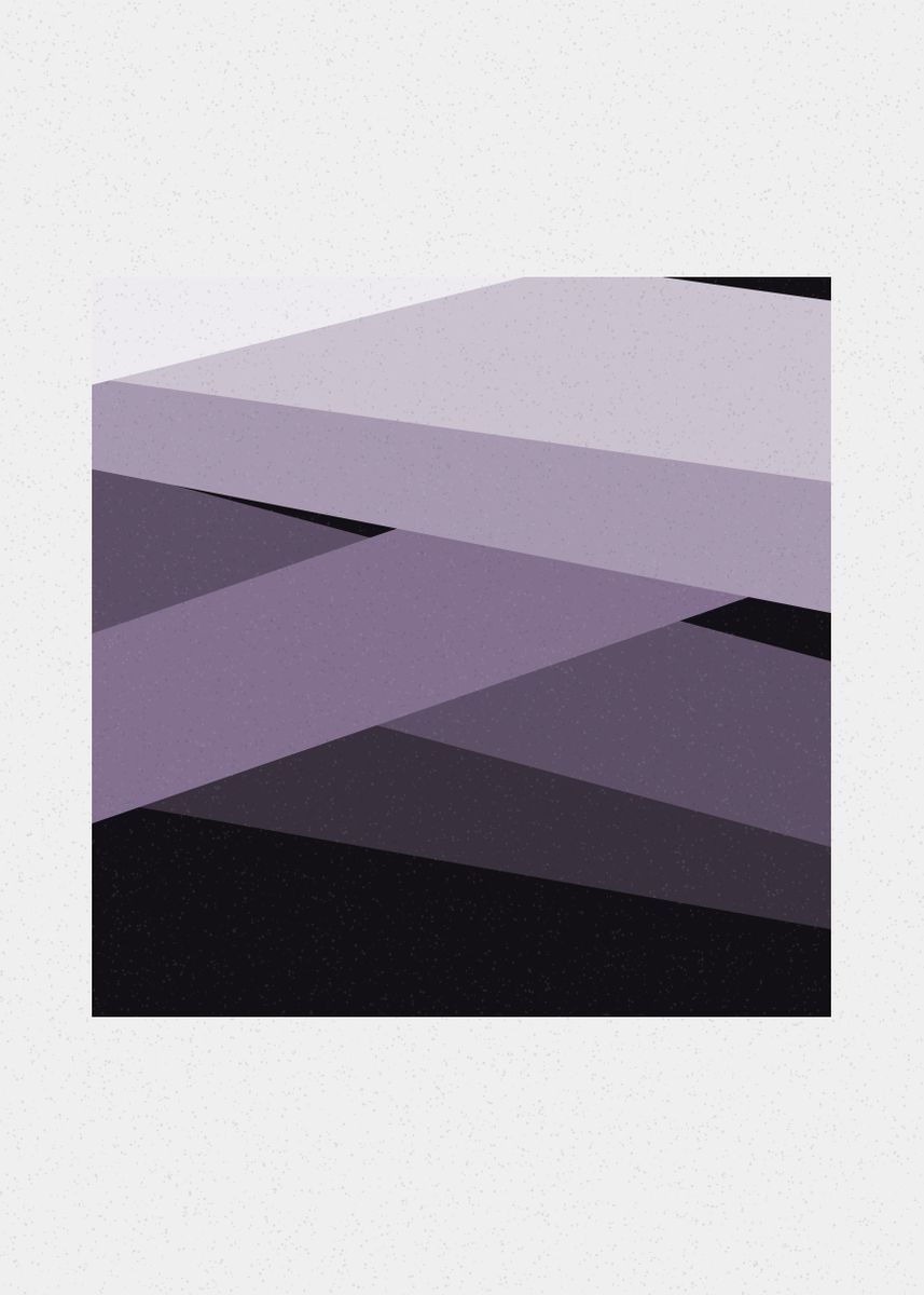 'Crossing lines' Poster by Iurii Vlasenko | Displate