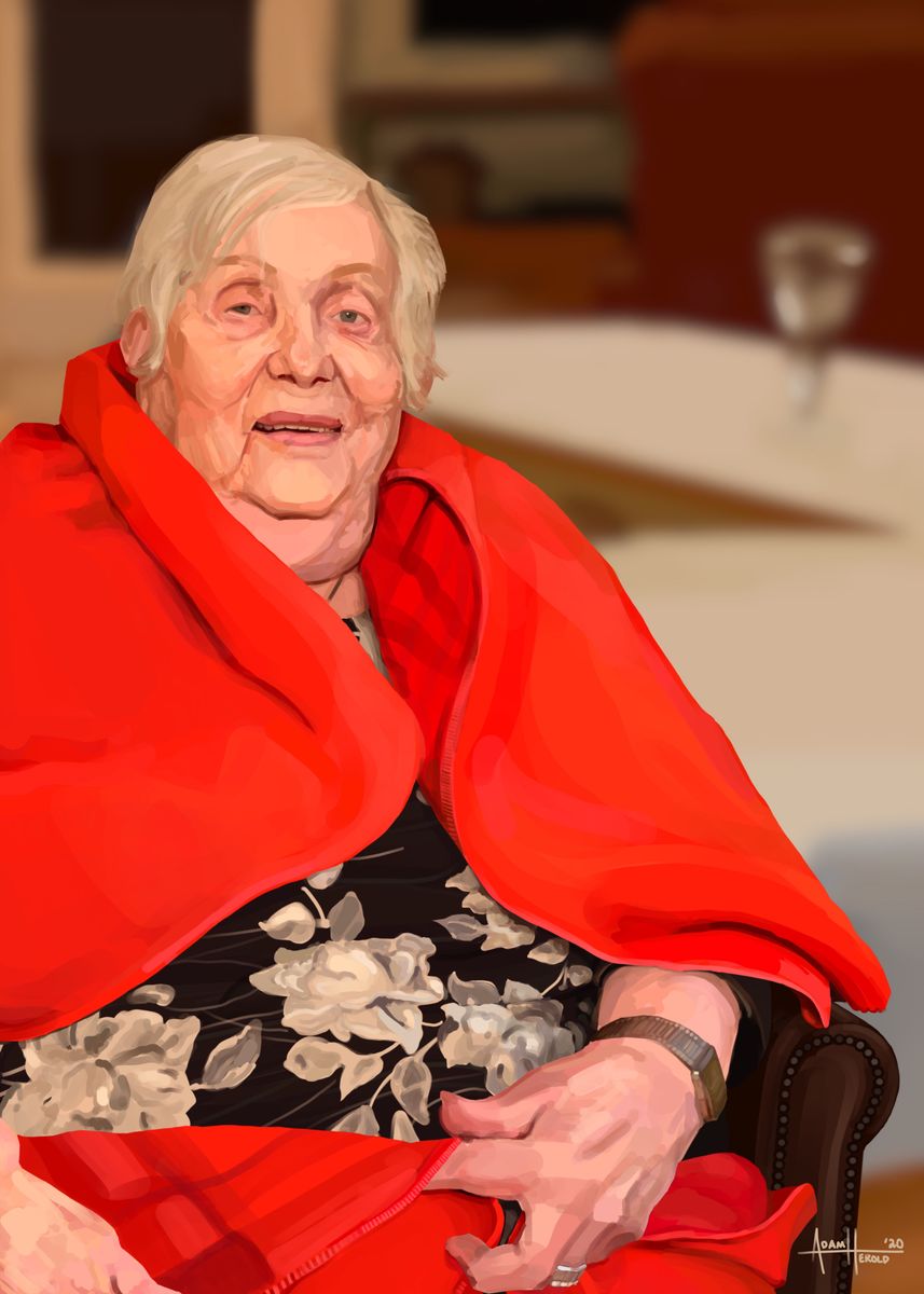 'Bubby' Poster, picture, metal print, paint by Adam Herold | Displate