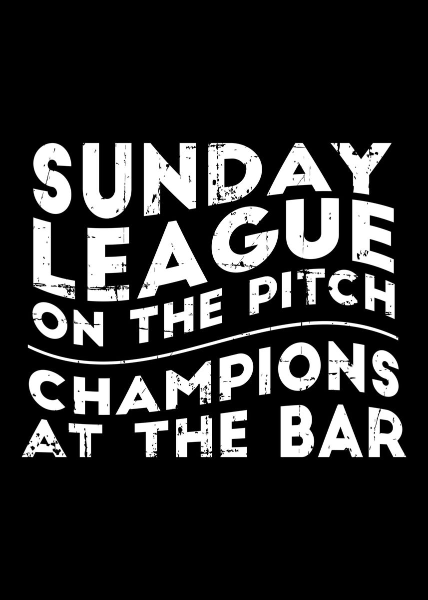 'Football Club Soccer Pub' Poster, picture, metal print, paint by ...