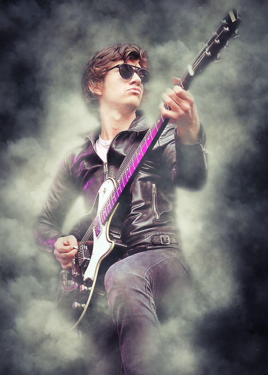 'Alex Turner' Poster by TI KI | Displate