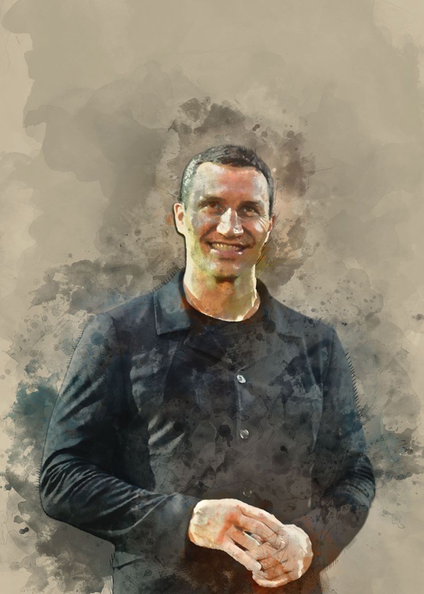'Wladimir Klitschko' Poster, picture, metal print, paint by ONONMADE ...