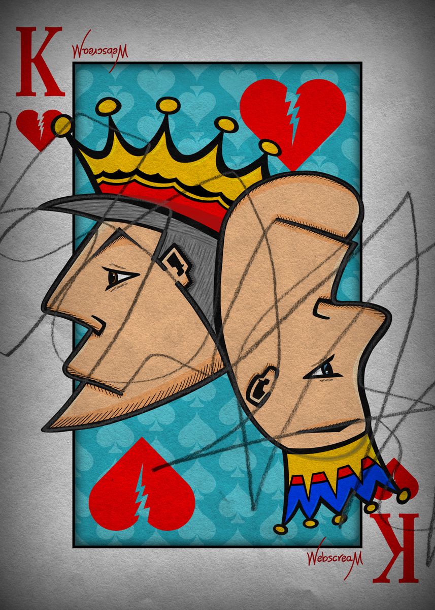 'The Sad Old Kings' Poster, picture, metal print, paint by Webscream ...