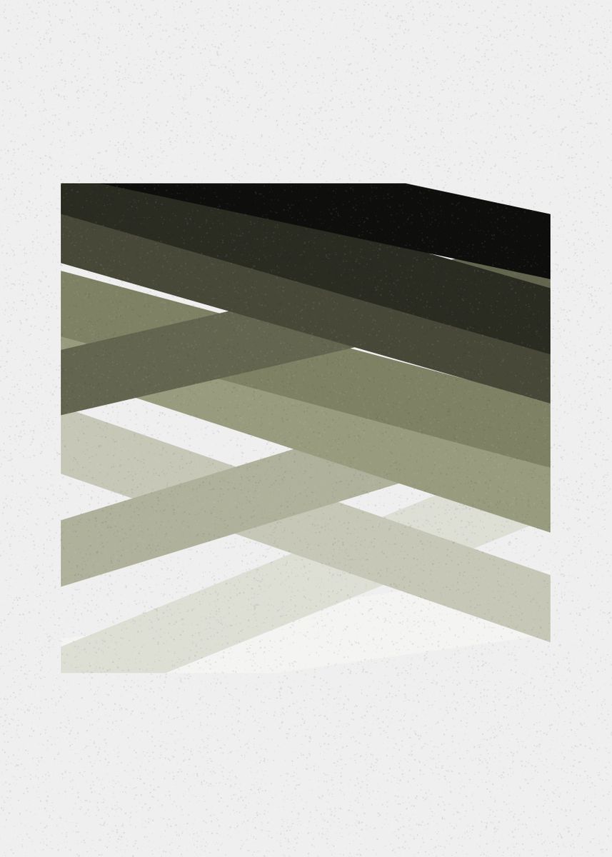 'Crossing lines' Poster by Iurii Vlasenko | Displate