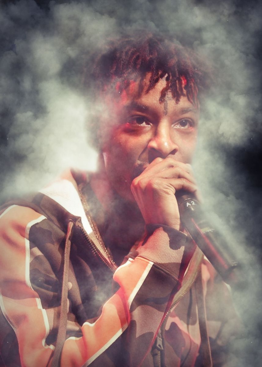 '21 Savage' Poster by SA KE | Displate