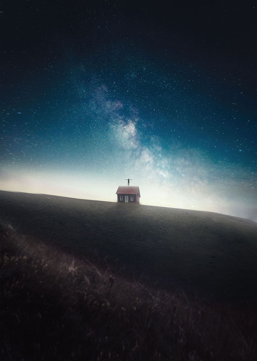 'Into The Night' Poster by VisualsofHunter | Displate