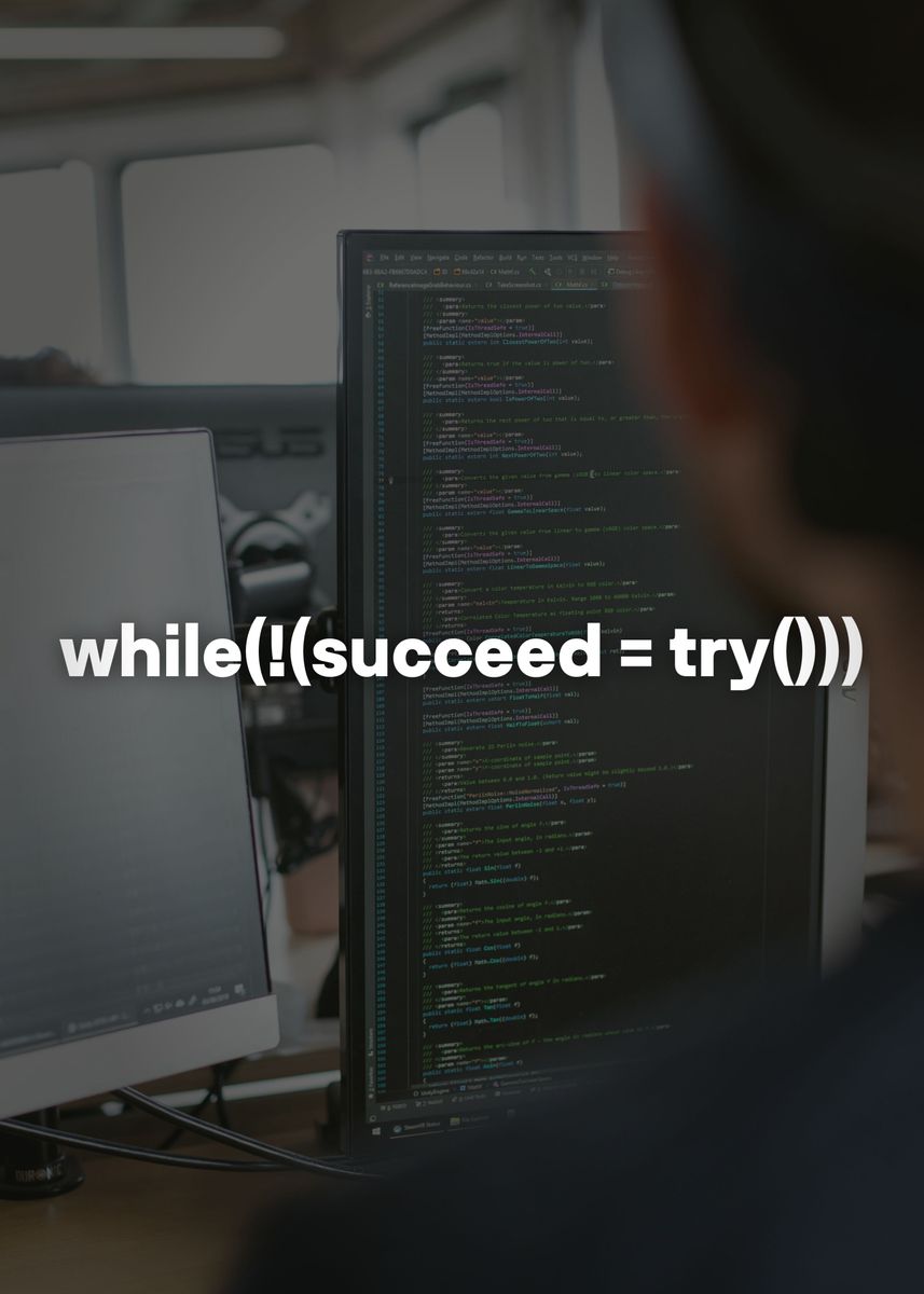 'Coding Quote' Poster, picture, metal print, paint by Pixel Nation ...