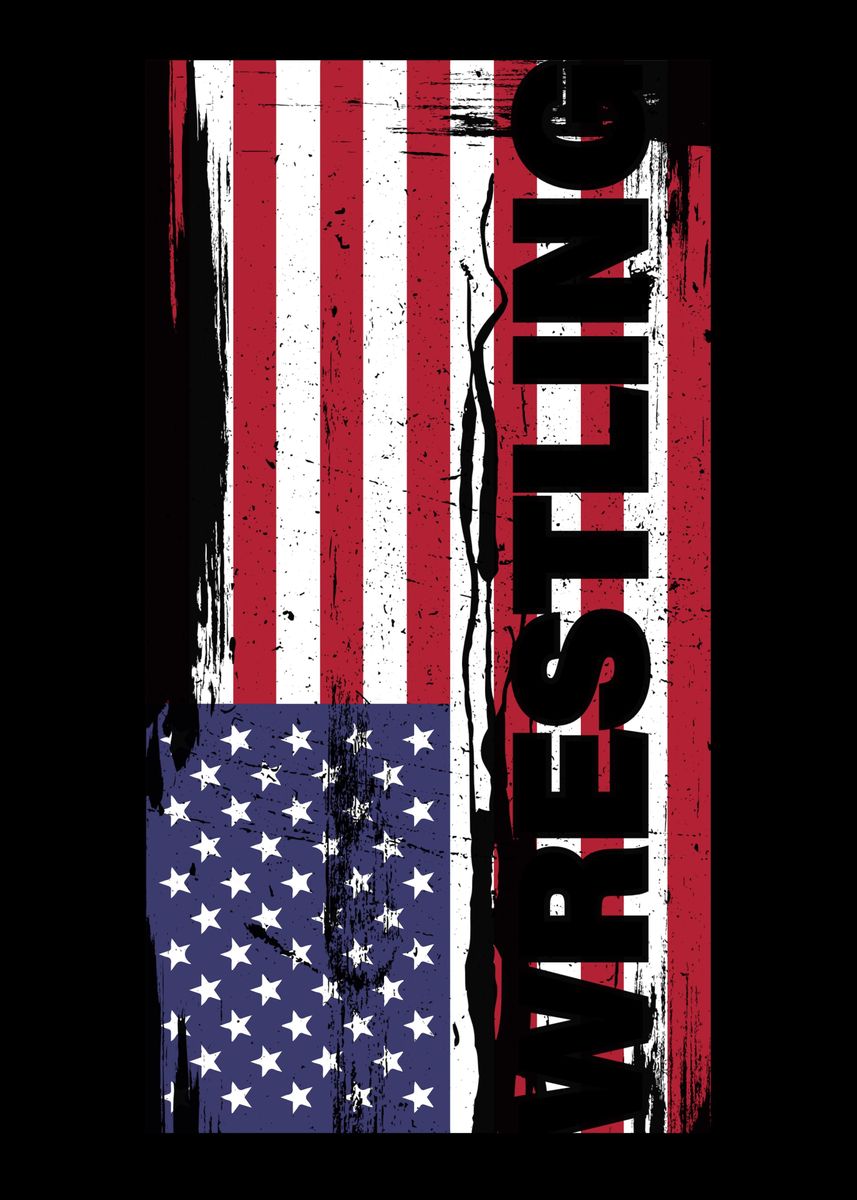 'Wrestling Wrestler Gift' Poster by PlateMadeStuff | Displate