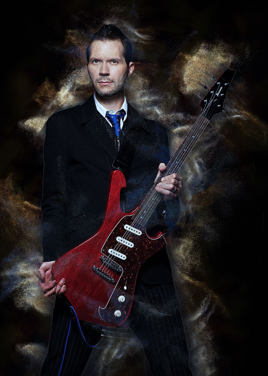 'Paul Gilbert' Poster, picture, metal print, paint by tobirama senju ...