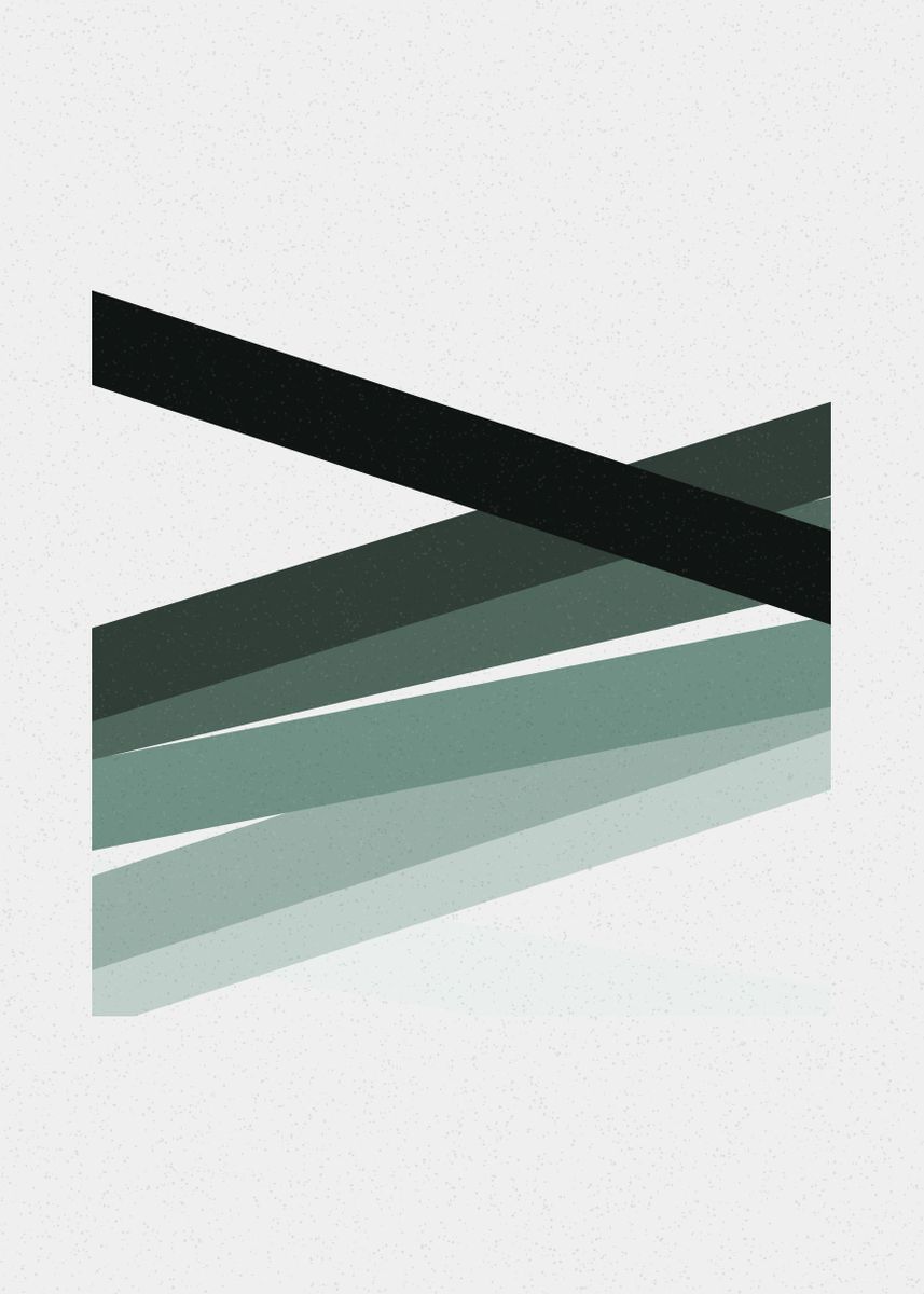 'Crossing lines' Poster by Iurii Vlasenko | Displate