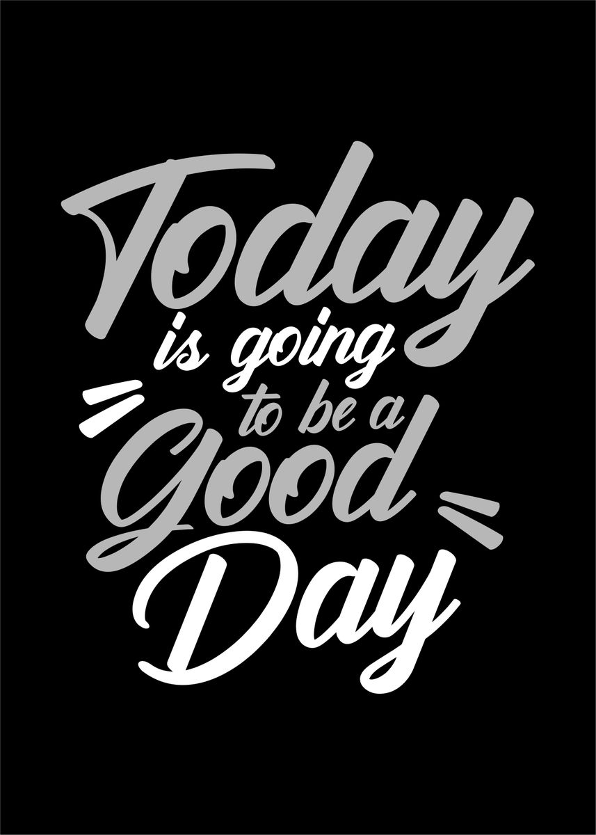 'Good Day' Poster, picture, metal print, paint by Human Shadow | Displate