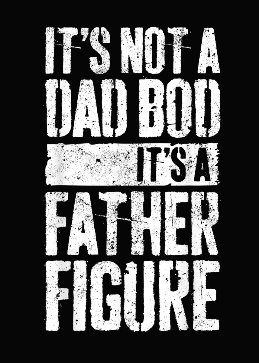 'Mens It s Not A Dad ' Poster, picture, metal print, paint by viking ...