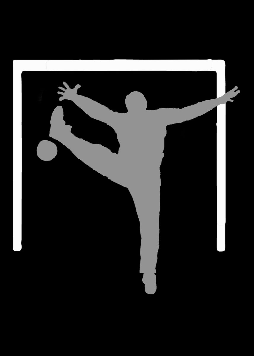 'Handball' Poster, picture, metal print, paint by Stefanie Herrmann ...