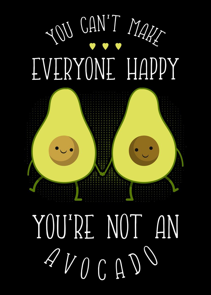 'avocado' Poster by Hexor | Displate