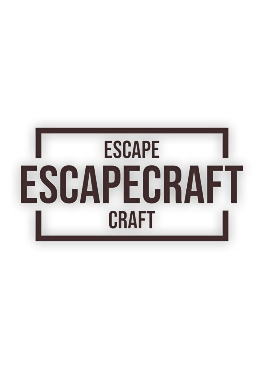 'EscapeCraft' Poster by Manuel Mendl | Displate