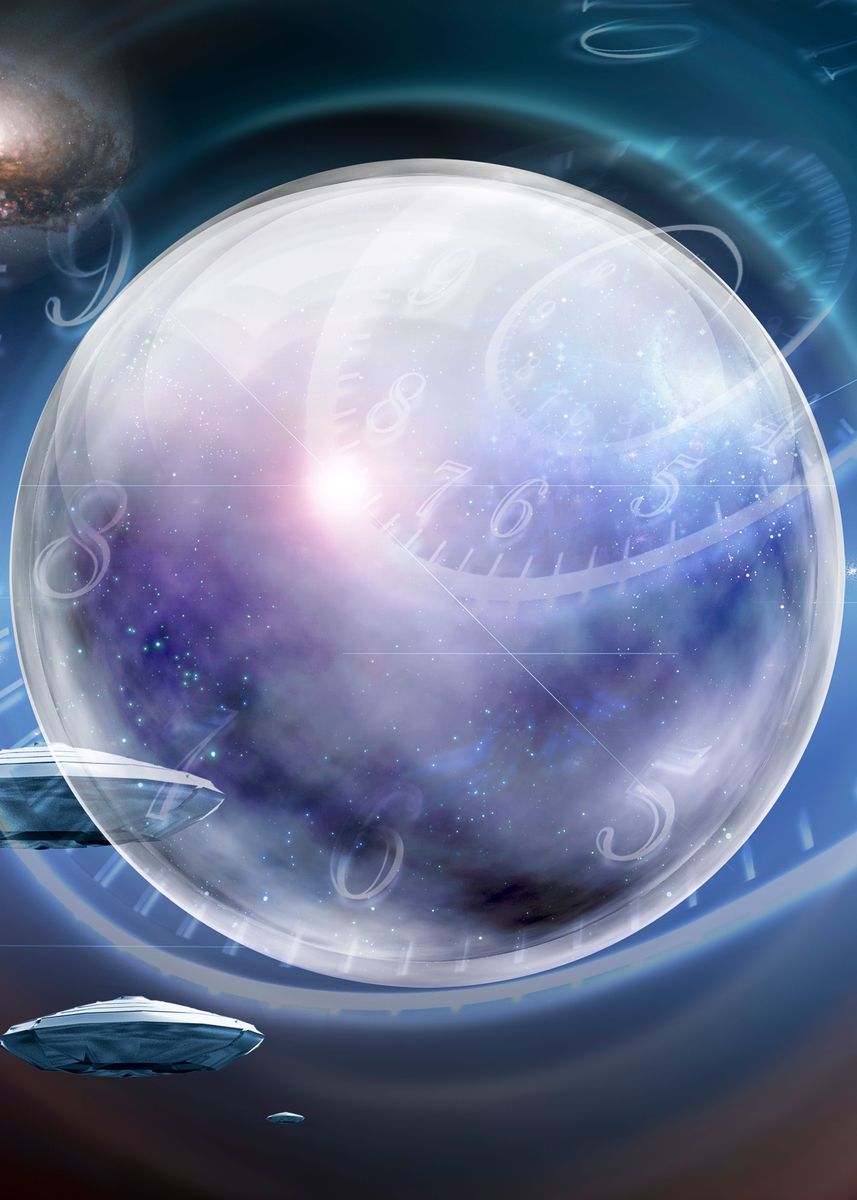 'Time travelers' Poster, picture, metal print, paint by Bruce Rolff ...