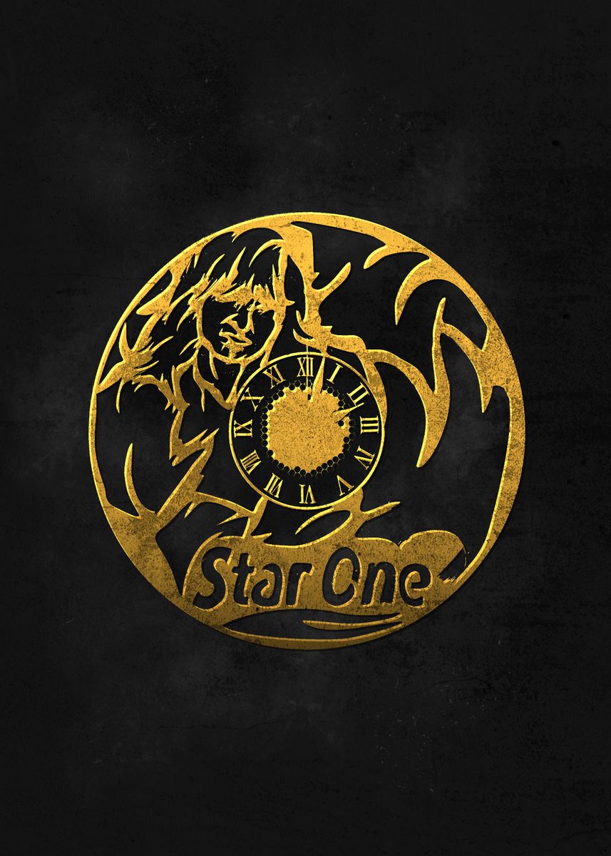 'Star One Arjen Anthony SO' Poster, picture, metal print, paint by ...