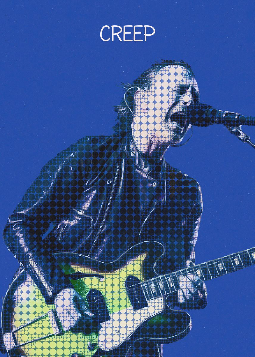 'Creep ' Poster, picture, metal print, paint by The Poster | Displate