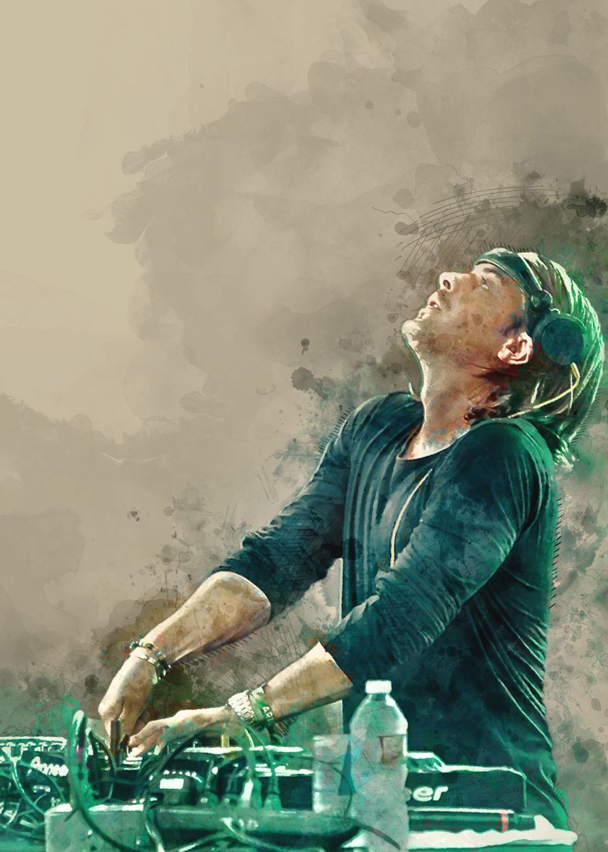 'Axwell' Poster, picture, metal print, paint by MDA STUDIO | Displate