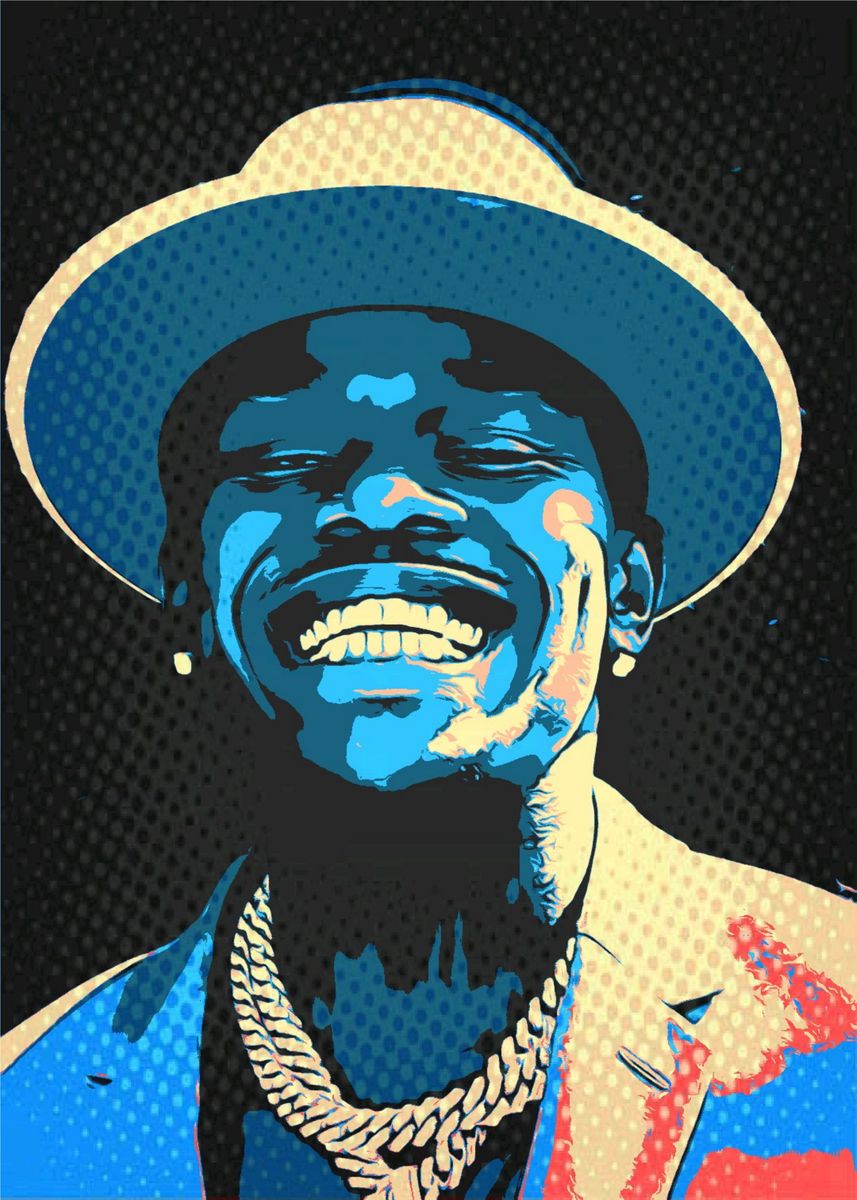 'da baby' Poster, picture, metal print, paint by Sevin Yoga | Displate