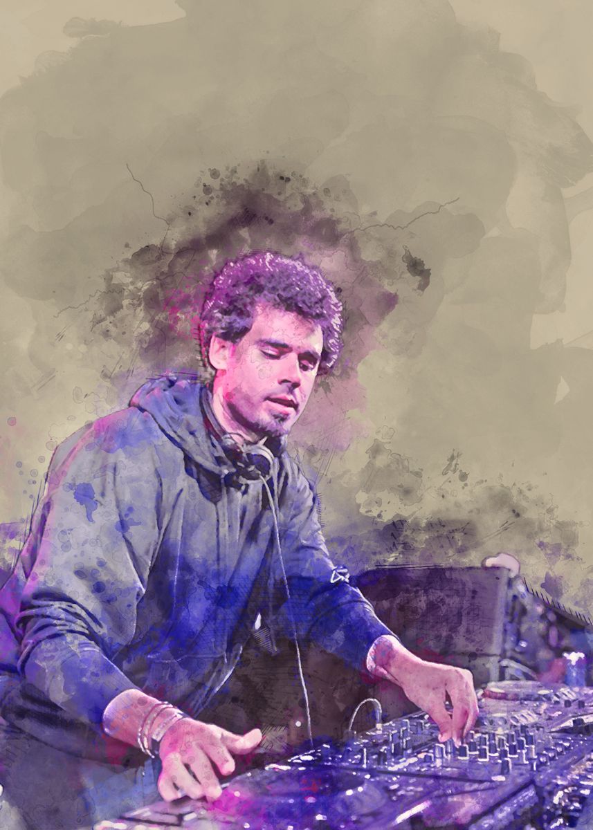 'Afrojack' Poster by MDA STUDIO | Displate