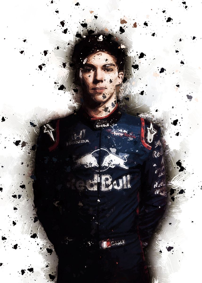 'Pierre Gasly' Poster by PADA GROUP | Displate