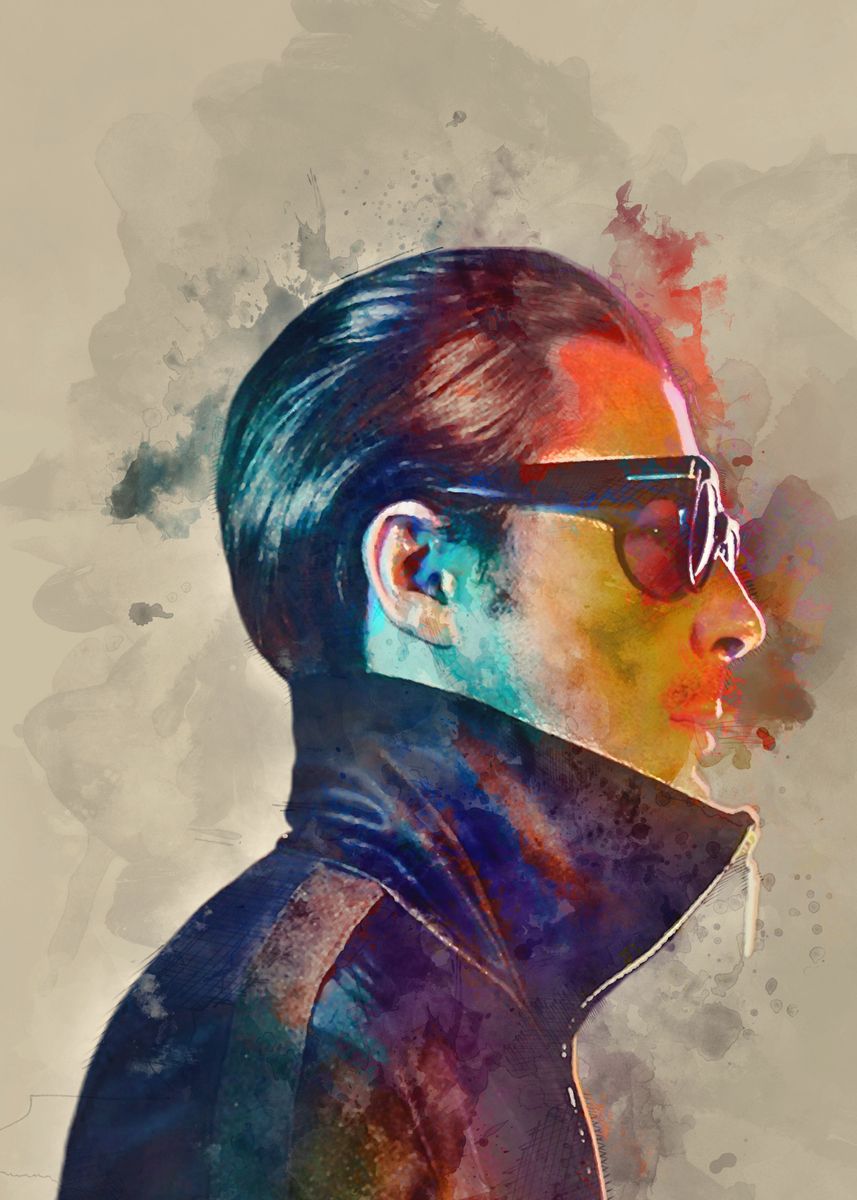 'Axwell' Poster, picture, metal print, paint by MDA STUDIO | Displate