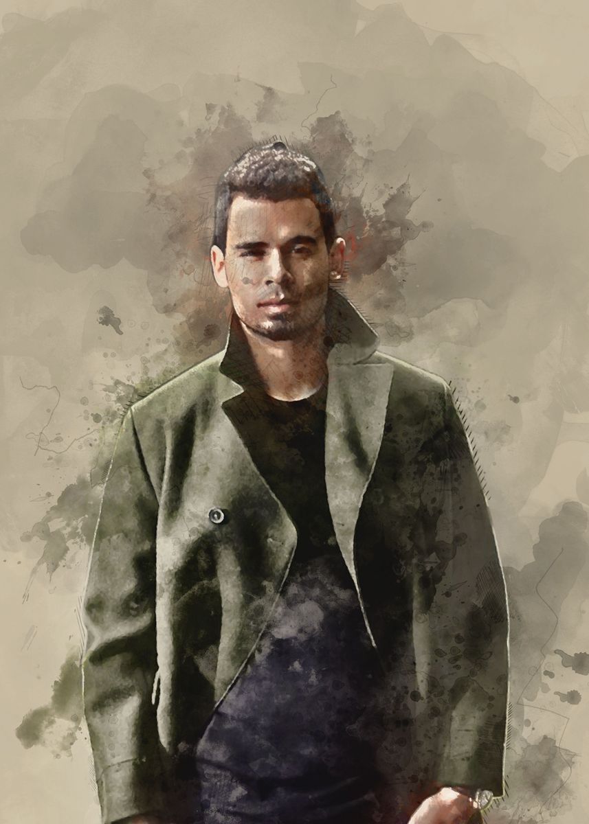 'Afrojack' Poster by MDA STUDIO | Displate