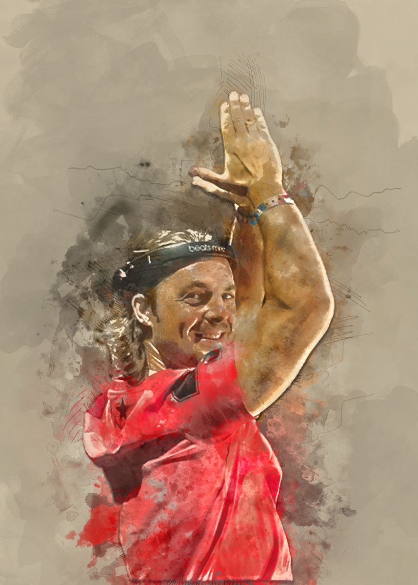 'Axwell' Poster, picture, metal print, paint by MDA STUDIO | Displate