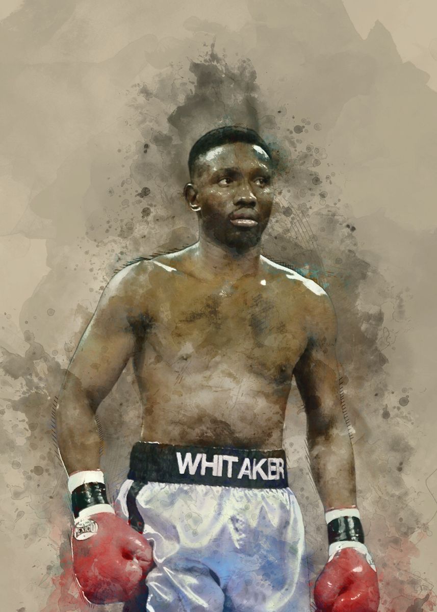 ' Pernell Whitaker' Poster, picture, metal print, paint by ONONMADE ...