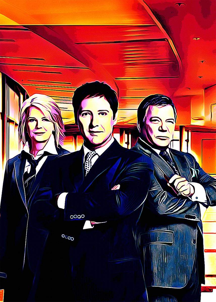 'Boston Legal' Poster, picture, metal print, paint by Katerina Lim ...
