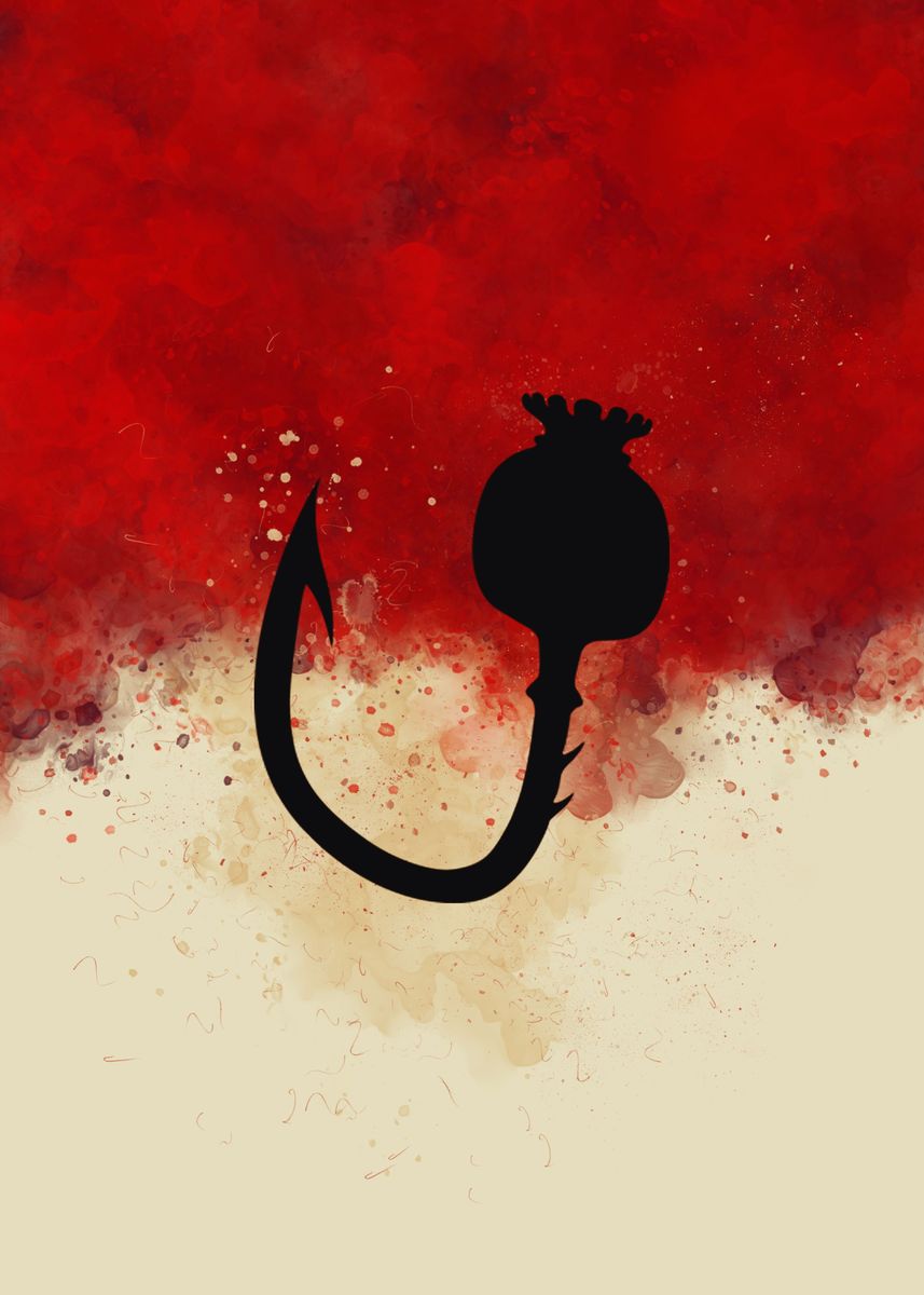 'hook' Poster by french | Displate