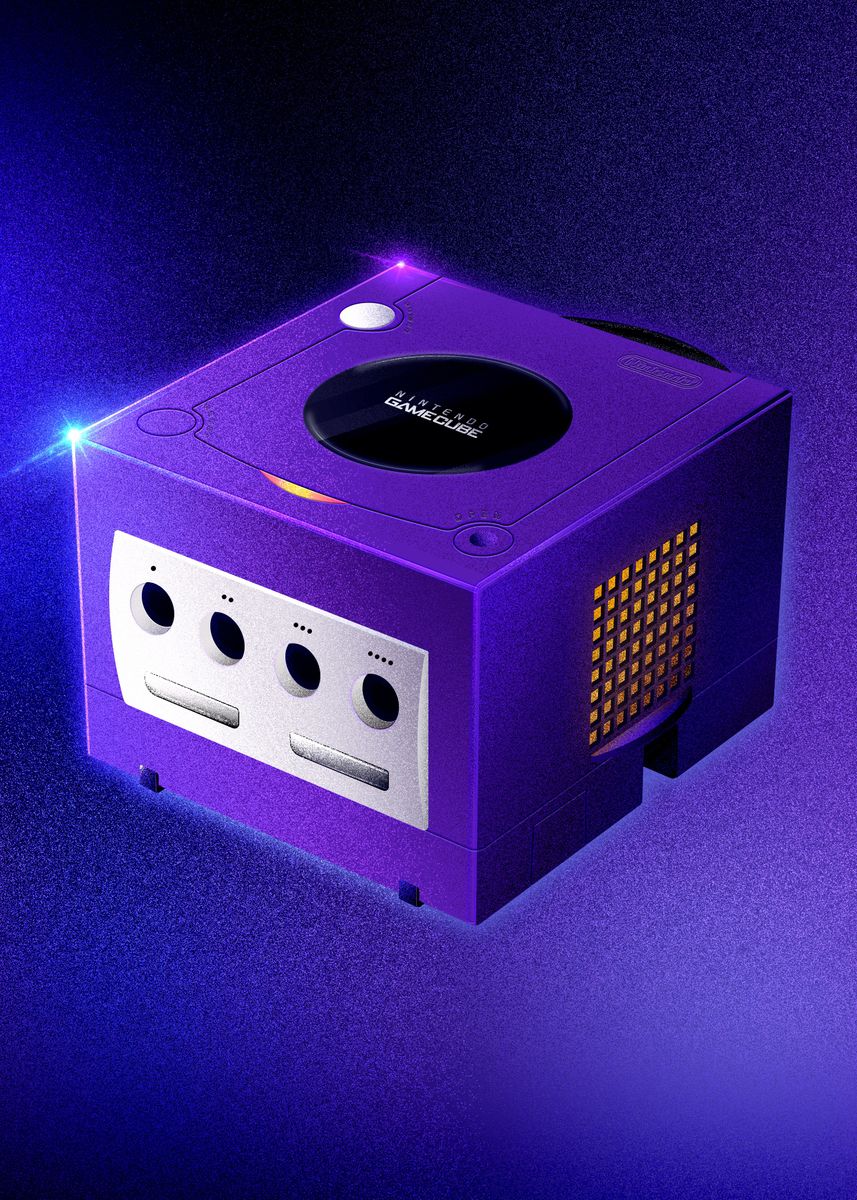 'Nintendo Gamecube' Poster, picture, metal print, paint by Kevin ...