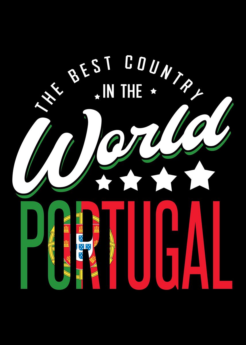 'Portugal' Poster, picture, metal print, paint by Hexor | Displate