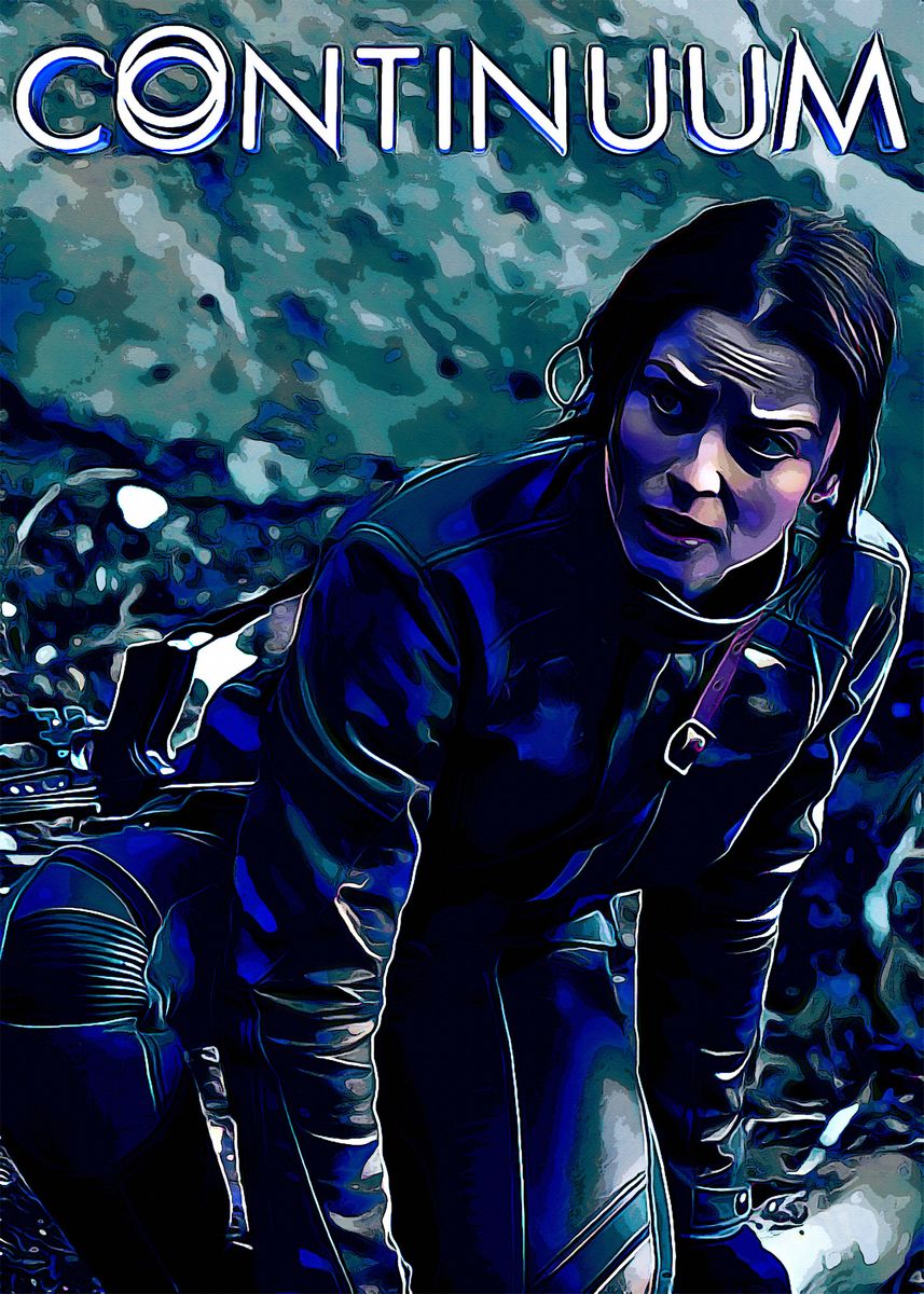 'Continuum 3' Poster, picture, metal print, paint by Zain Brookes ...