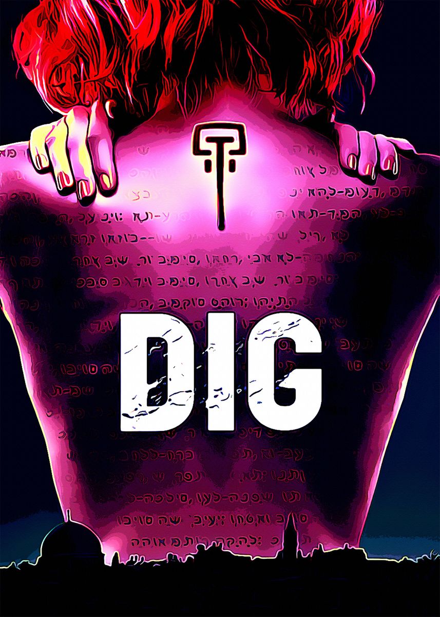 'Dig' Poster, picture, metal print, paint by Jeffery Anabelle | Displate