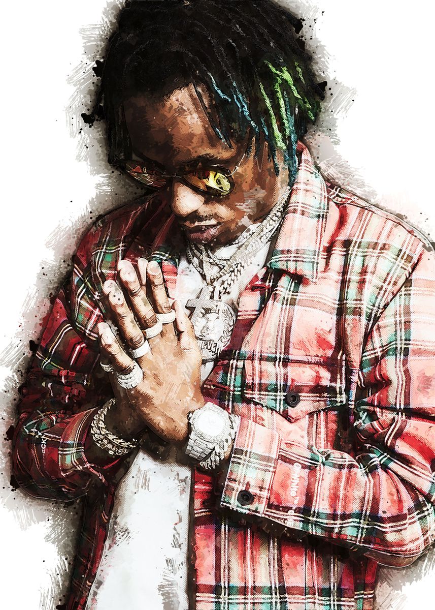 'Famous Dex' Poster, picture, metal print, paint by DTW GROUP | Displate