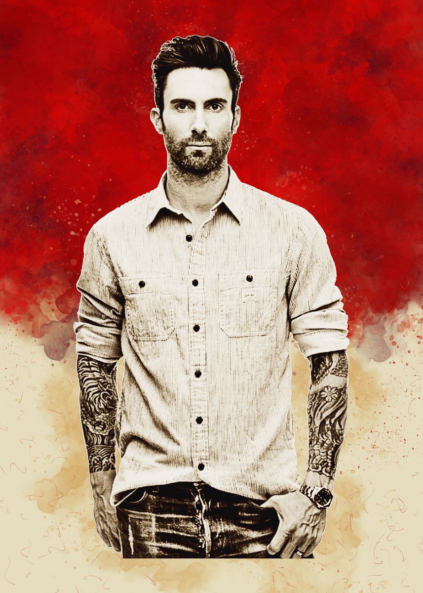 'Adam Noah Levine' Poster by Brigg | Displate