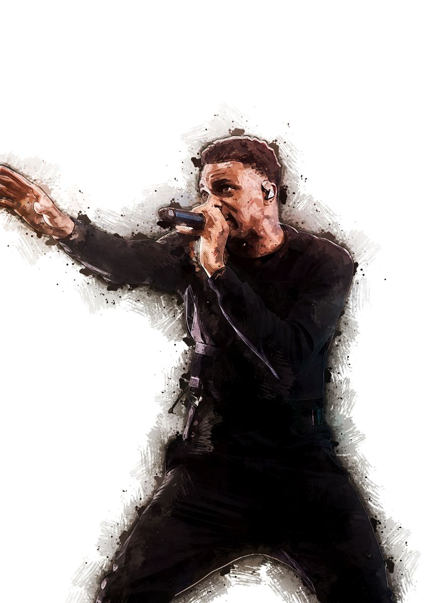 'Vince Staples' Poster, picture, metal print, paint by DTW GROUP | Displate