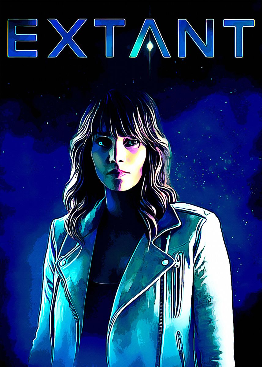 'Extant 3' Poster, picture, metal print, paint by Kaye Luca | Displate